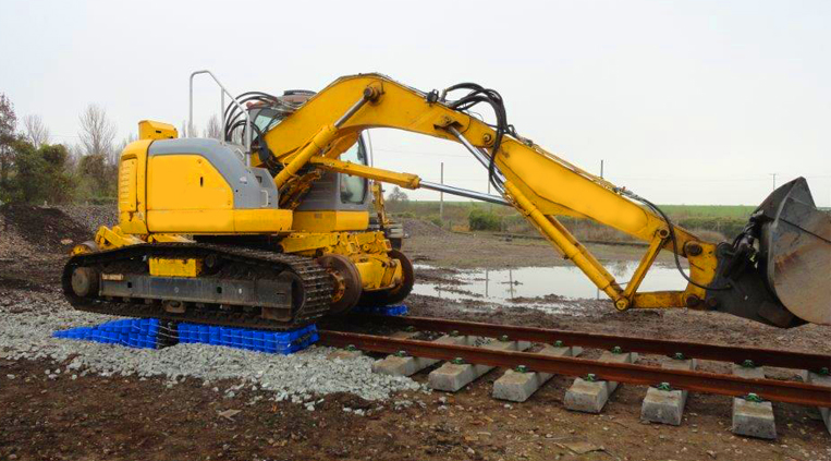 Rail Track Access Matting System Hire | TPA - Rapid Rail Access