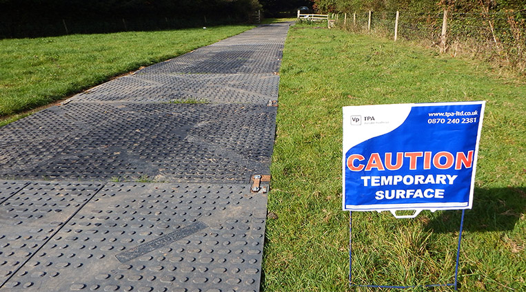 TPA TuffTrak | Temporary Roadways | TPA - Portable Roadways